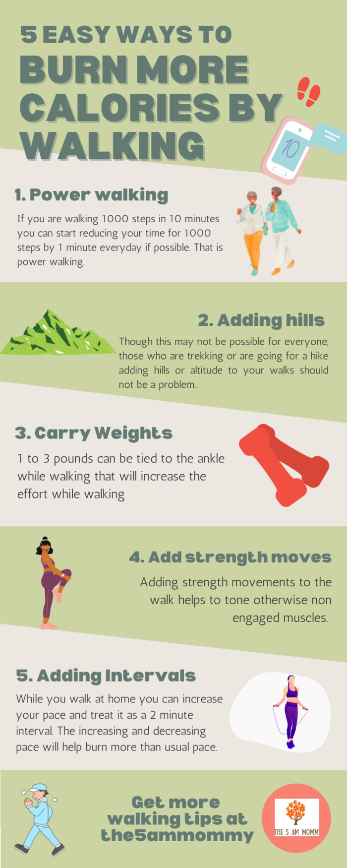 Want to burn twice as many calories during walking? Try this instead